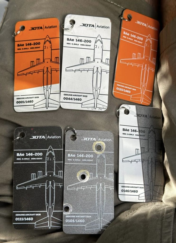 FUSELAGE CREATIONS BAe 146-200 (G-SMLA) - The Tag Collective Club