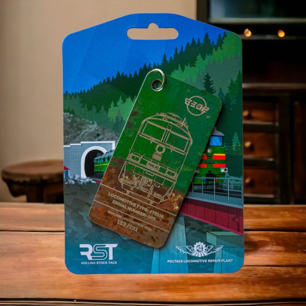 ROLLING STOCK TAGS 2TE116 LOCOMOTIVE - The Tag Collective Club