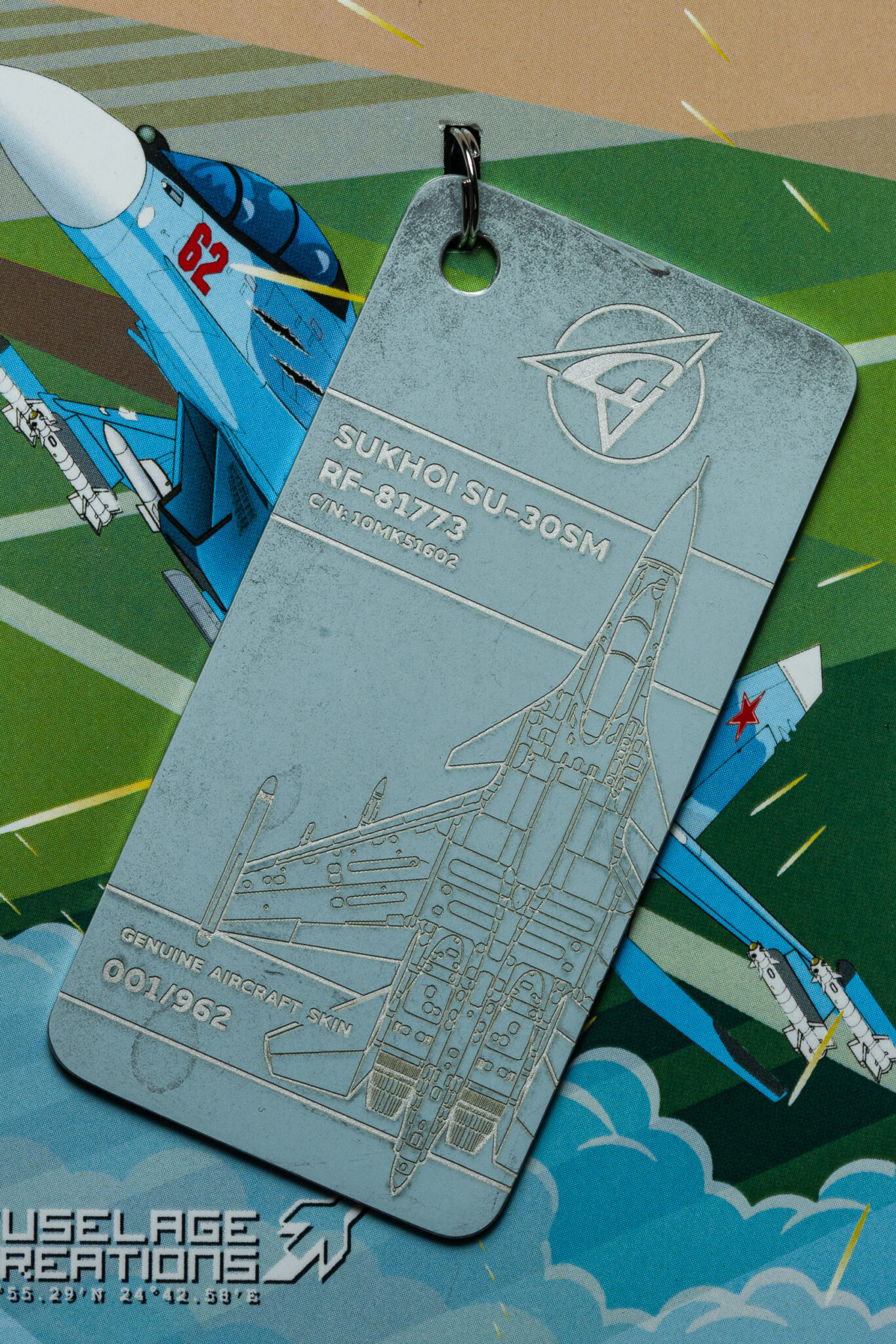 FUSELAGE CREATIONS SUKHOI SU-30SM - The Tag Collective Club